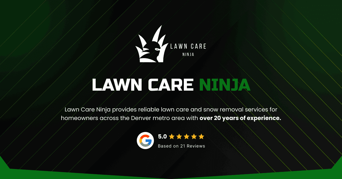 Centennial, Colorado Lawn Care Services - Lawn Care Ninja
